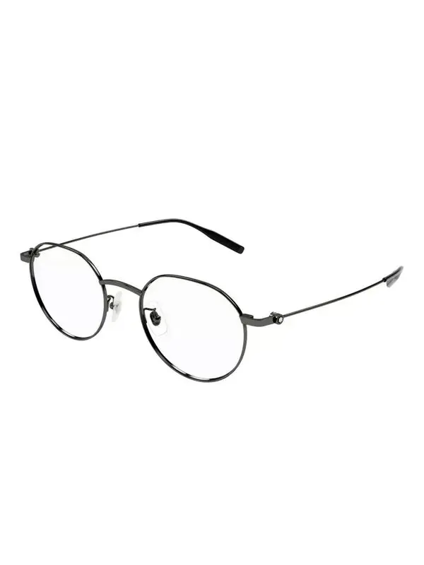 Montblanc Round-frame Glasses - Grey