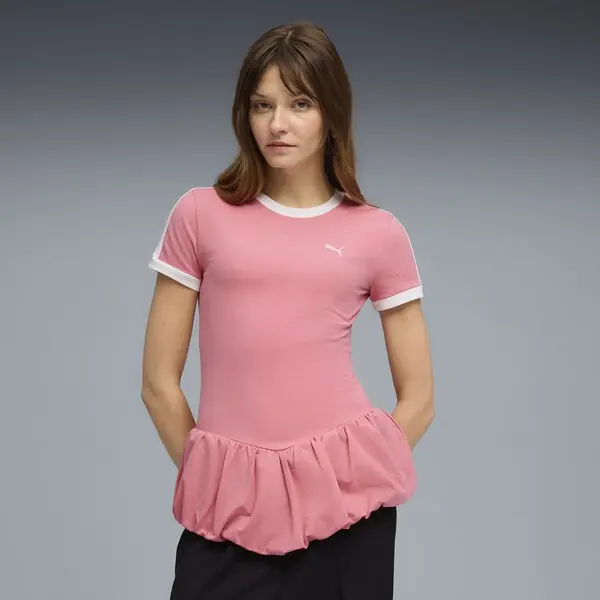 PUMA T7 Balloon T-shirt - Pink
