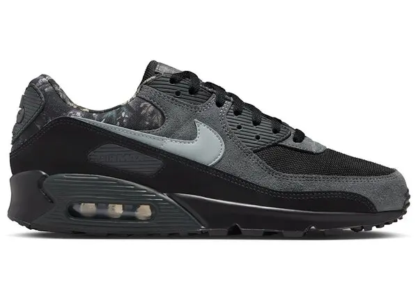 Nike Air Max 90 Realtree Edge Camo - Black/dark Smoke Grey/metallic Cool Grey