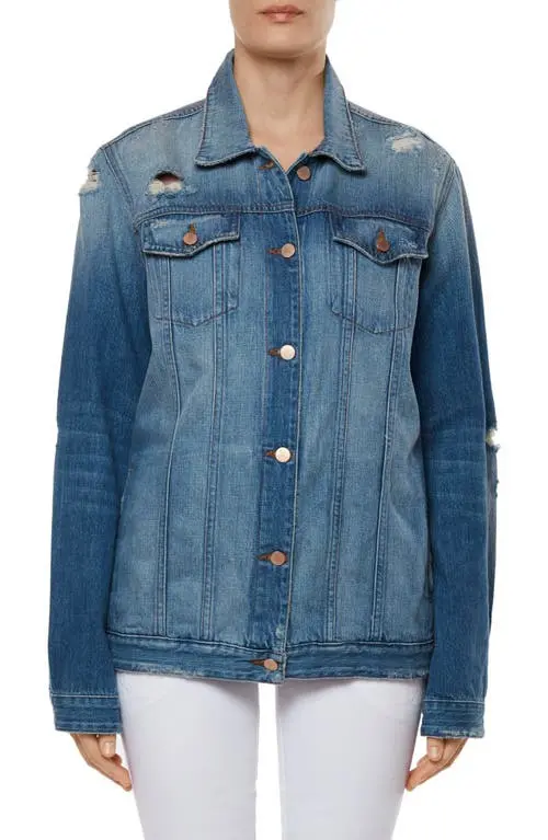 J Brand Cyra Oversized Denim Jacket