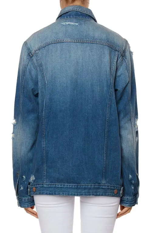 J Brand Cyra Oversized Denim Jacket