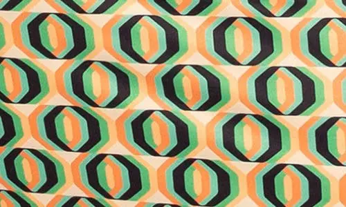BUXOM COUTURE Geometric Print Body-con Maxi Dress