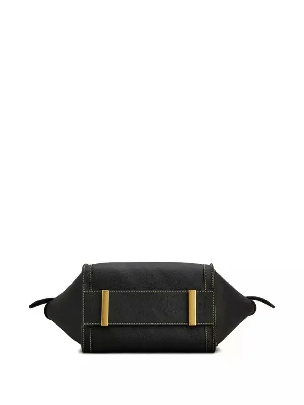 TOD'S Buckled Tote - Black