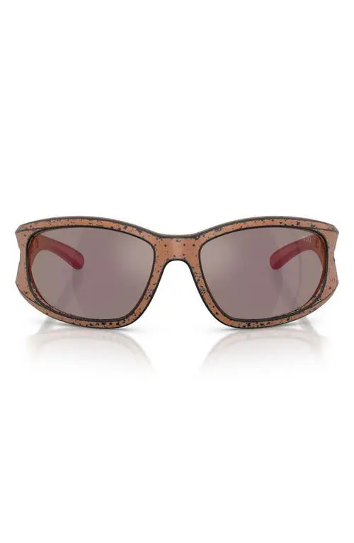 DIESEL® Mirrored Rectangular Sunglasses