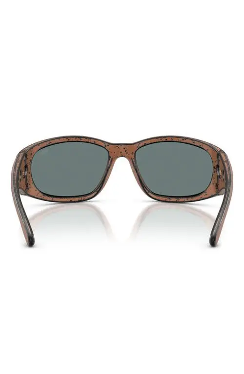 DIESEL® Mirrored Rectangular Sunglasses
