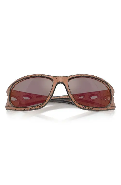 DIESEL® Mirrored Rectangular Sunglasses