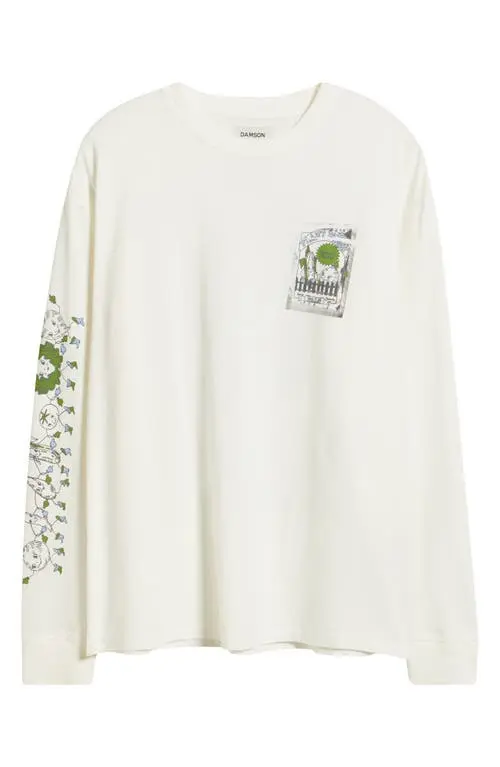 DAMSON MADDER Graphic Organic Cotton Top