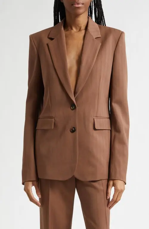 Stella McCartney Regular-fit Stripe Wool Jacket