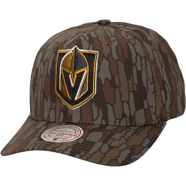 Mitchell & Ness Vegas Golden Knights Hidden Pro Crown Adjustable Hat