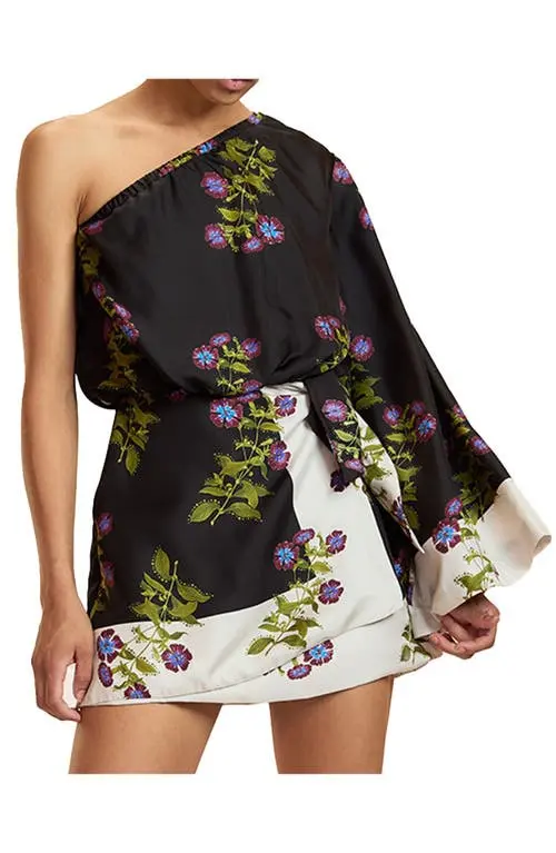 Cynthia Rowley One-shoulder Mini Dress