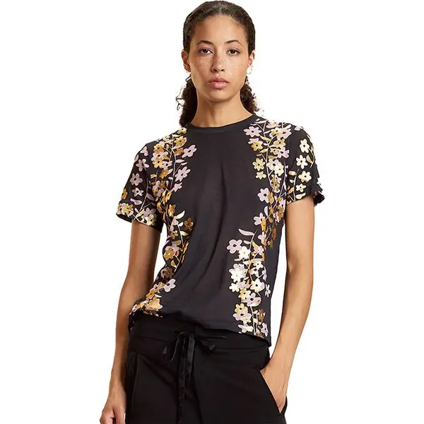 Cynthia Rowley Foil Printed Tee