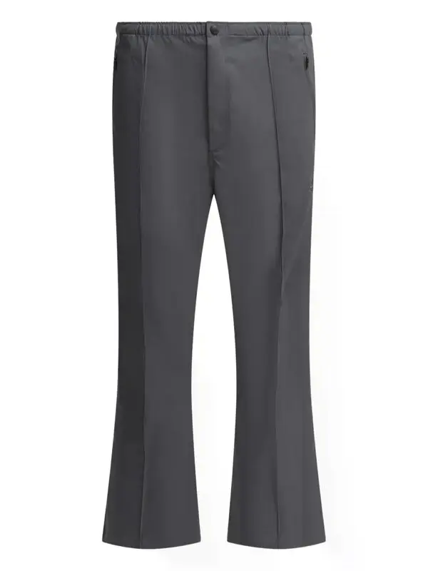 Needles Elasticated-waistband Logo-embroidered Track Pants - Grey