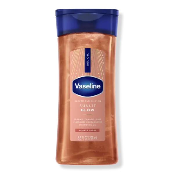 VASELINE Glazed And Glisten Body Gel Oil Sunlit Glow - One-color