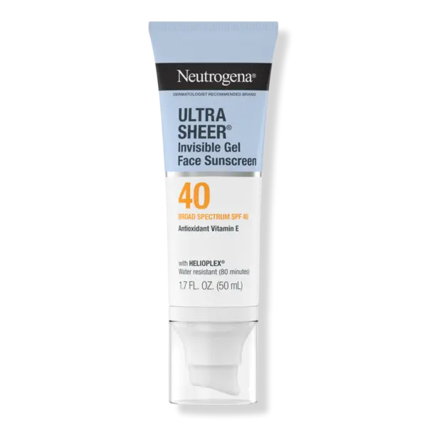 Neutrogena Ultra Sheer Invisible Gel Spf 40 Facial Sunscreen - One-color