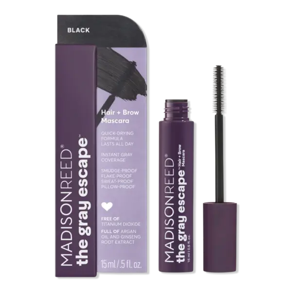 MADISON REED The Gray Escape Hair And Brow Mascara - Black