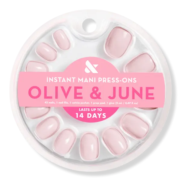 OLIVE & JUNE Instant Mani Press-on Nails Tt - One-color