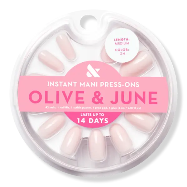 OLIVE & JUNE Instant Mani Press On Nails Gh - One-color