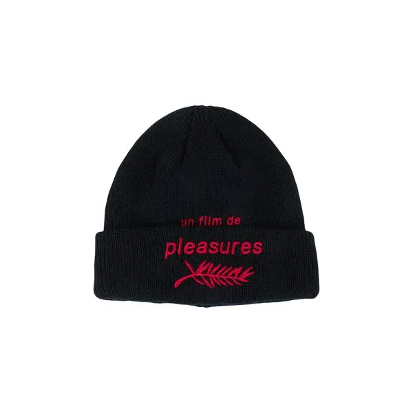 PLEASURES Film Beanie - Black