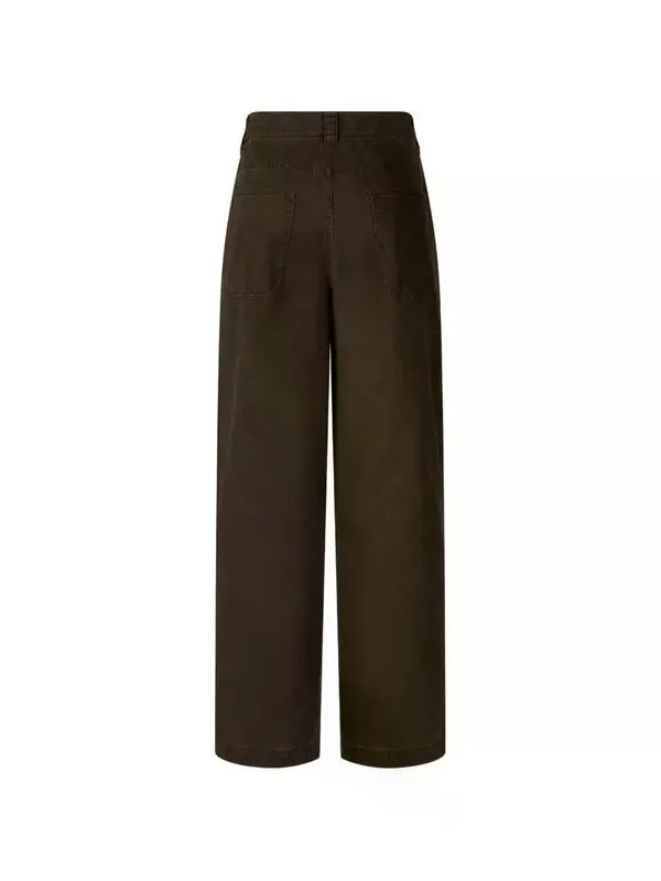 STUDIO TOMBOY Belt Loops Trousers - Brown