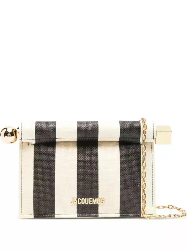 Jacquemus Striped Roll Mini Bag