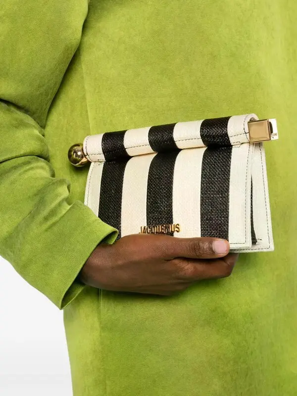 Jacquemus Striped Roll Mini Bag