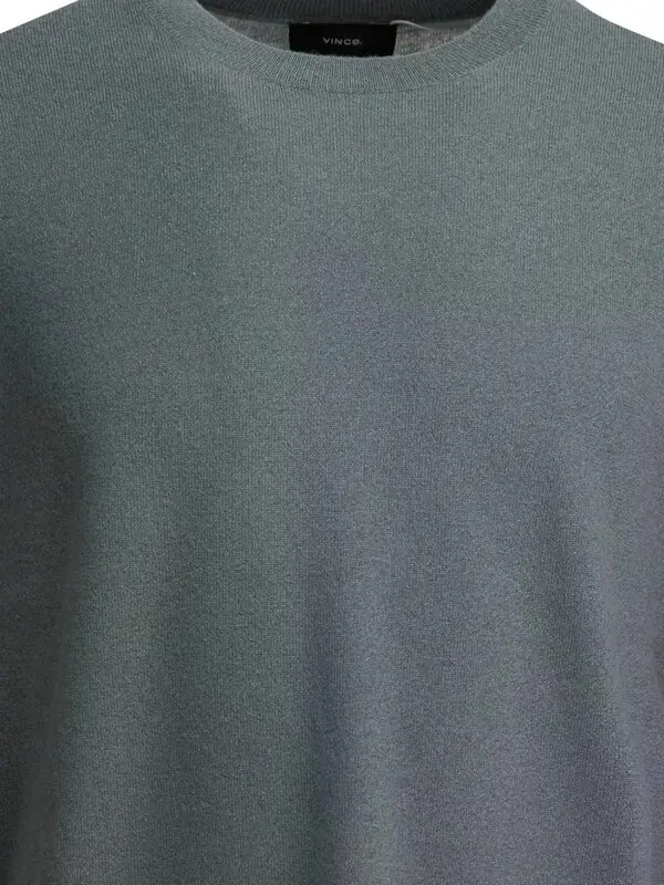 Vince Long-sleeve Crew-neck Sweater - Green