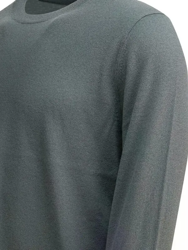 Vince Long-sleeve Crew-neck Sweater - Green