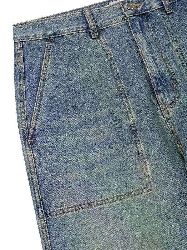 STUDIO TOMBOY Logo-patch Trousers