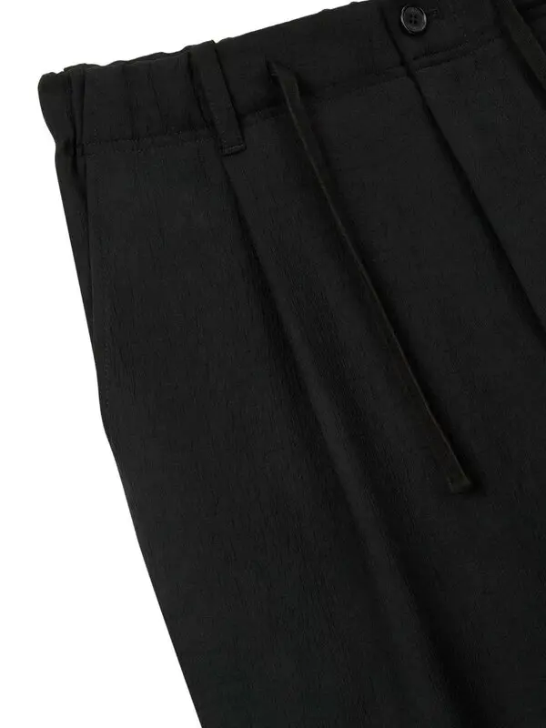 STUDIO TOMBOY Drawstring-waist Pleated Trousers