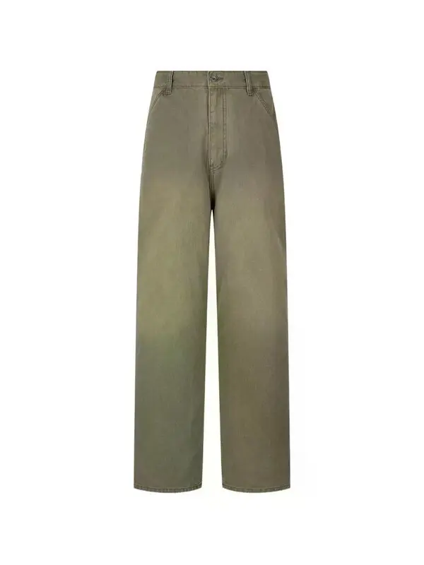 STUDIO TOMBOY Belt-loops Trousers - Green