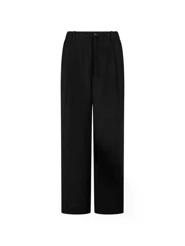 STUDIO TOMBOY Drawstring Waist Pleated Trousers