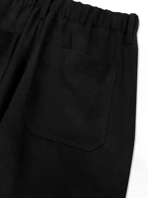 STUDIO TOMBOY Drawstring Waist Pleated Trousers