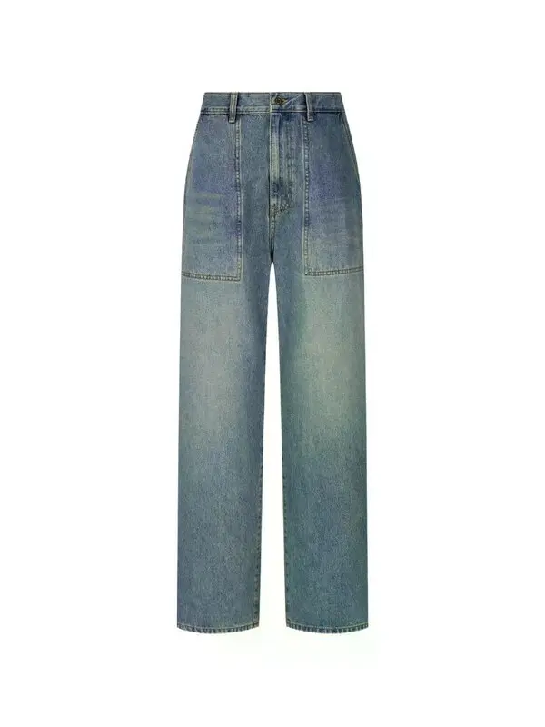 STUDIO TOMBOY Logo-patch Trousers
