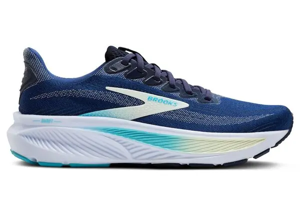 Brooks Ghost 17 - Navy Blue/green/turquoise