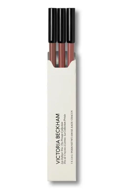 Victoria Beckham Lip Definer Lip Liner Trio: The Private Collection Set - No Color