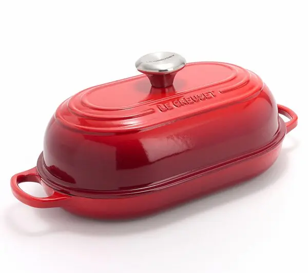 LE CREUSET 11.5' Cast Iron Oval Bread Oven - One-color