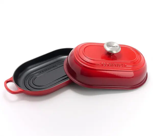LE CREUSET 11.5' Cast Iron Oval Bread Oven