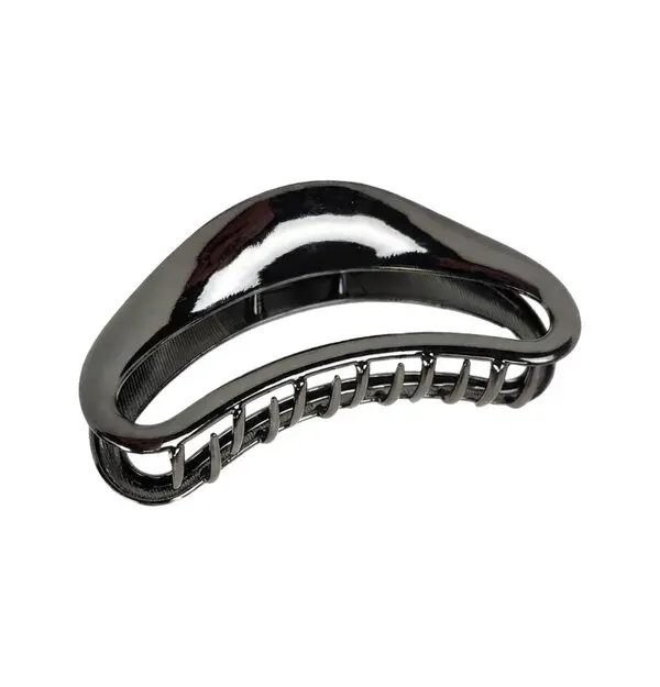 HEADBANDS OF HOPE Large Crescent Metal Claw Clip - Black