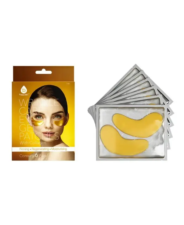 PURSONIC Wrinkle Care Eye Gel Patches - Gold