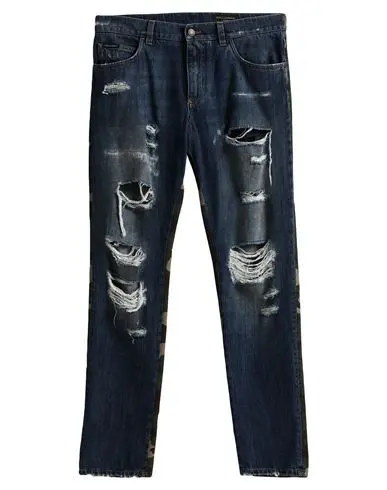 Dolce & Gabbana Tapered Jeans With Camouflage Print