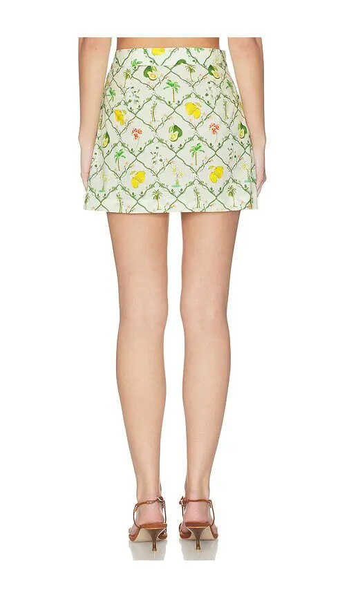 Verandah Wrap Mini Skirt