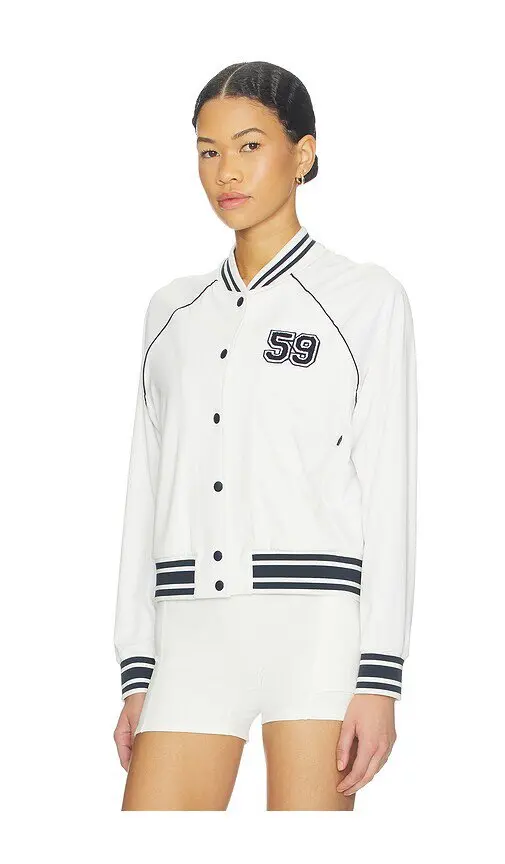 Splits59 Hayes Varsity Rigor Jacket - White