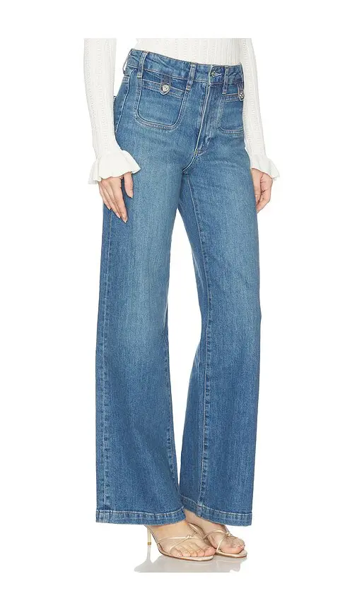 Paige Anessa Rounded Pockets Jeans