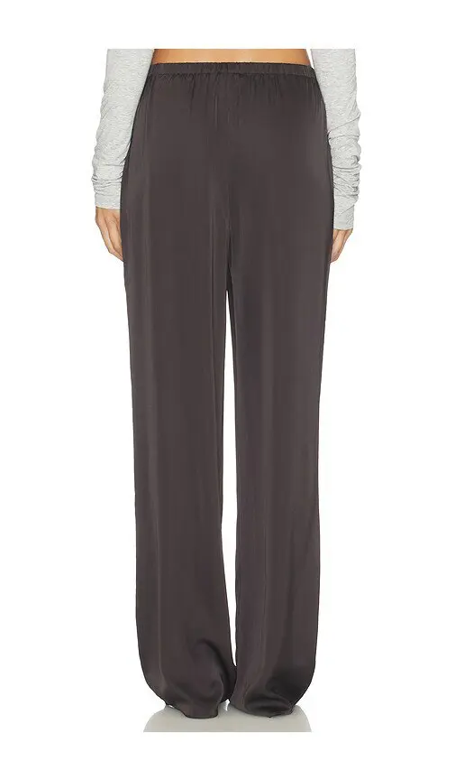 FAVORITE DAUGHTER The Effortless Wide Leg Pant - Espresso