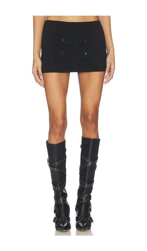 NIIHAI Military Knit Skirt