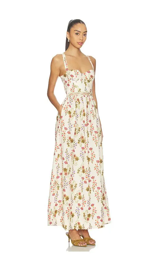Agua Bendita Marcia Maxi Dress - Multi