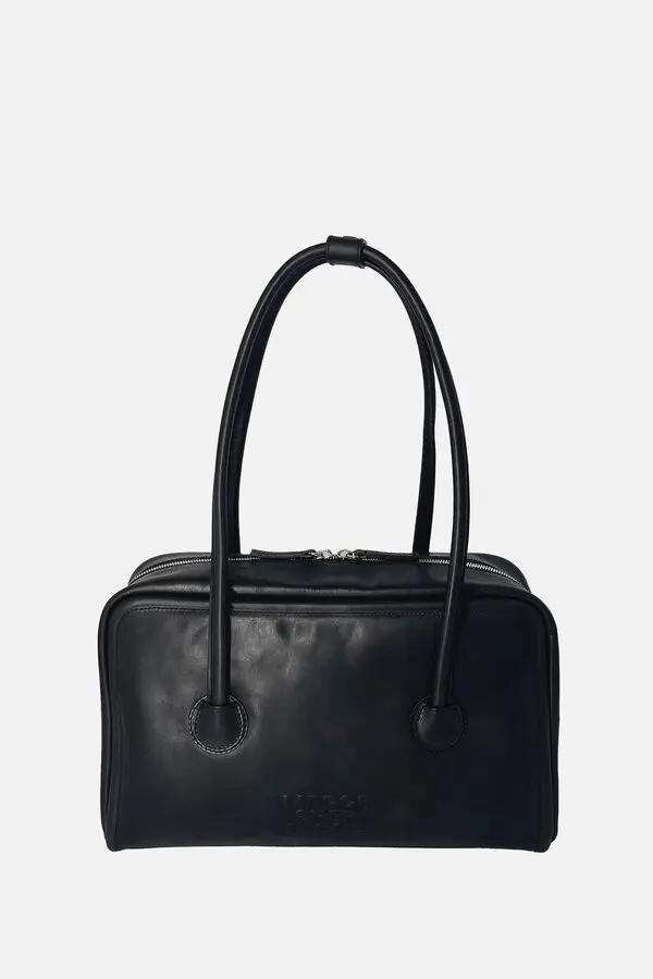 MARGESHERWOOD Soft Boston Bag - Black