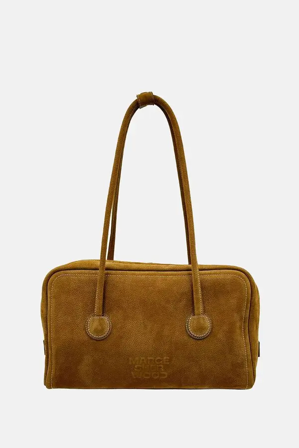MARGESHERWOOD Soft Boston Bag - Brown