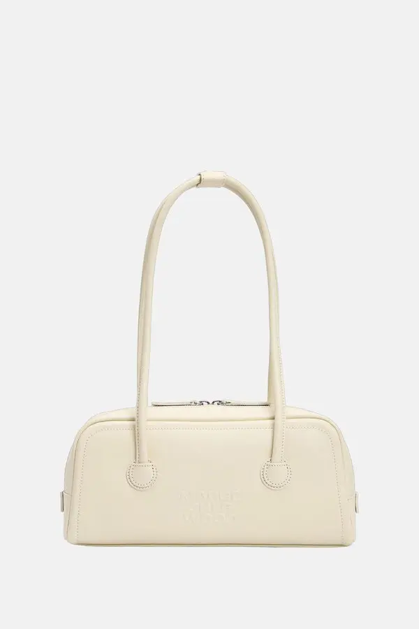 MARGESHERWOOD Soft Baguette Bag - White