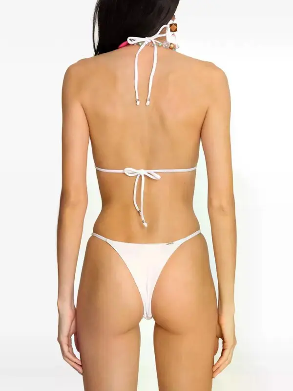 AMIR SLAMA Tie-detail Bikini Set